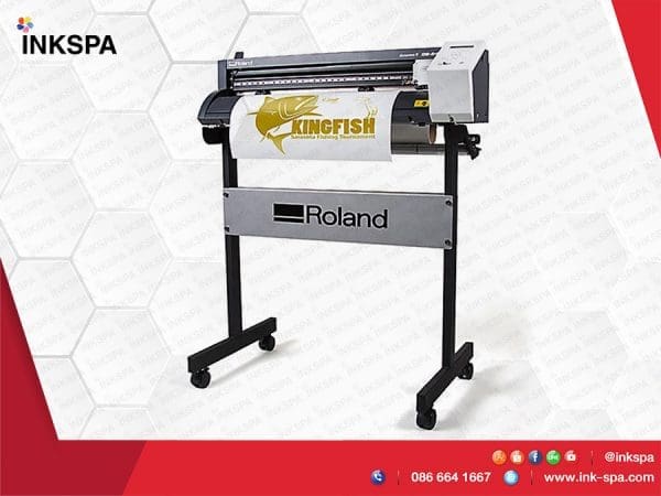 เครื่องตัดสติกเกอร์ Roland GS2-24 ตัดสติกเกอร์ ไวนิล เฟล็ก ฉลากสินค้า